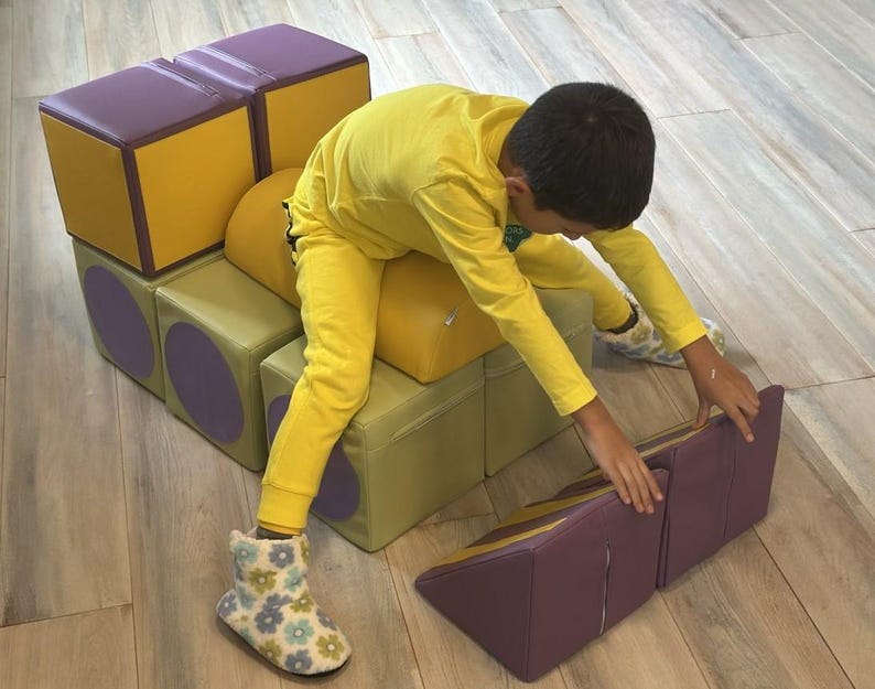 Designer Soft Modular Train KIDIGO, Soft Play Equipment, Soft Play ...