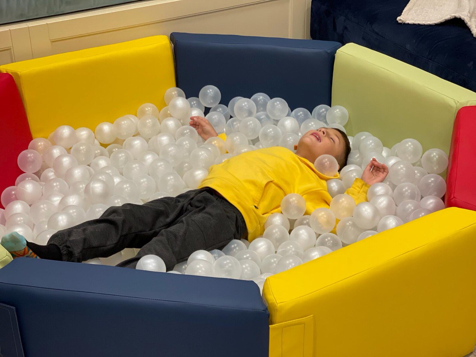 Ball Pit KIDIGO "octagon", Soft Play Equipment, Baby Ball Pool, Soft ...