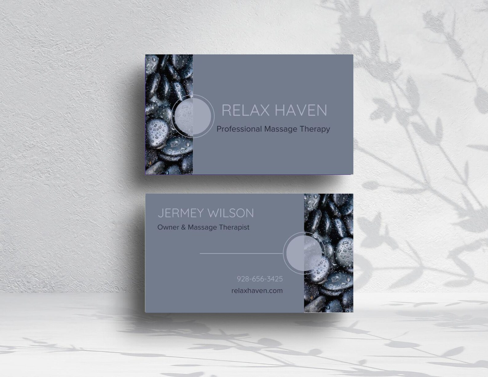 Spa Business Card Template - Etsy