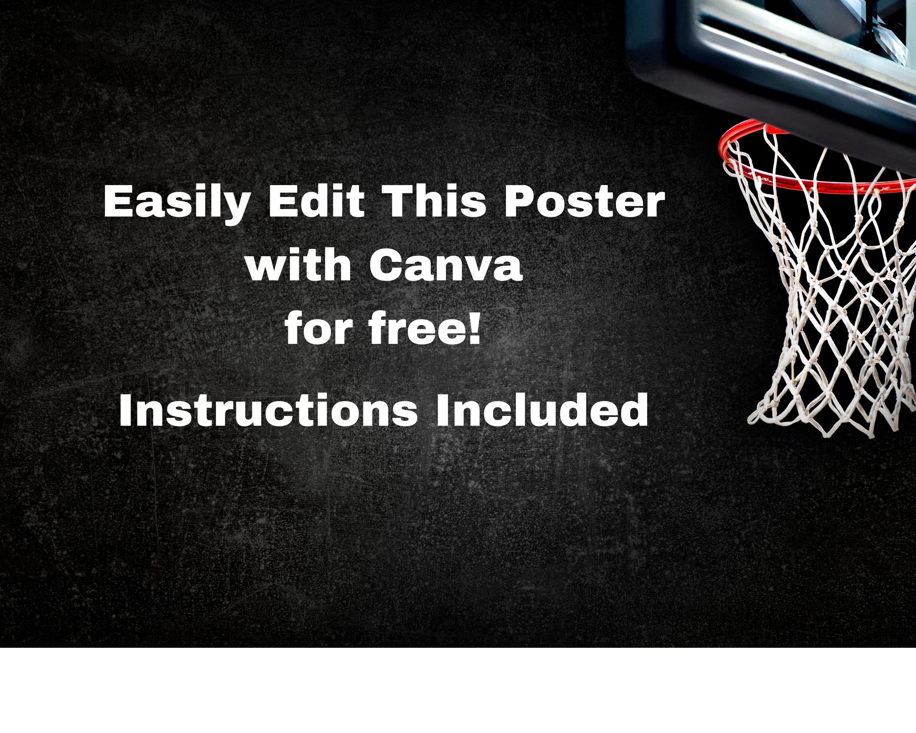 Basketball Fundamentals Poster, Improve Your Game (digital Download) - Etsy