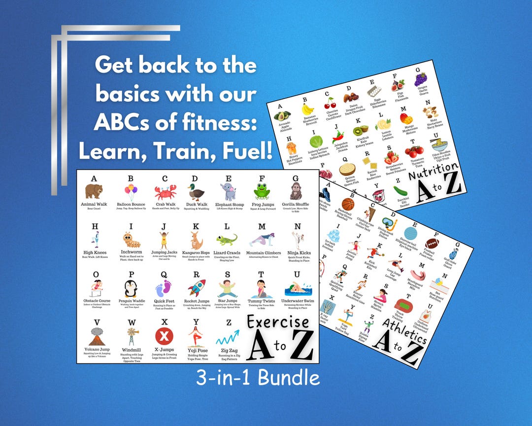 ABC Fitness, Fitness Activities, Classroom Activities, Nutrition ...