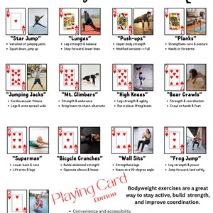 Body Weight Fitness Activity, Circuit Workout, Classroom Activity ...