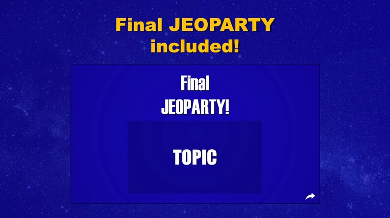 Jeoparty! Template - Base Game Edition - Etsy