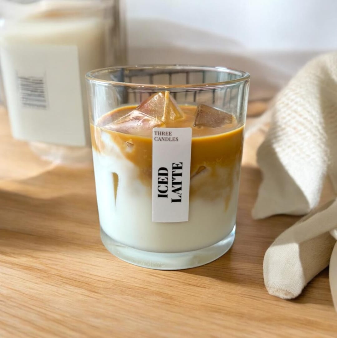 Iced Latte Candle - Etsy