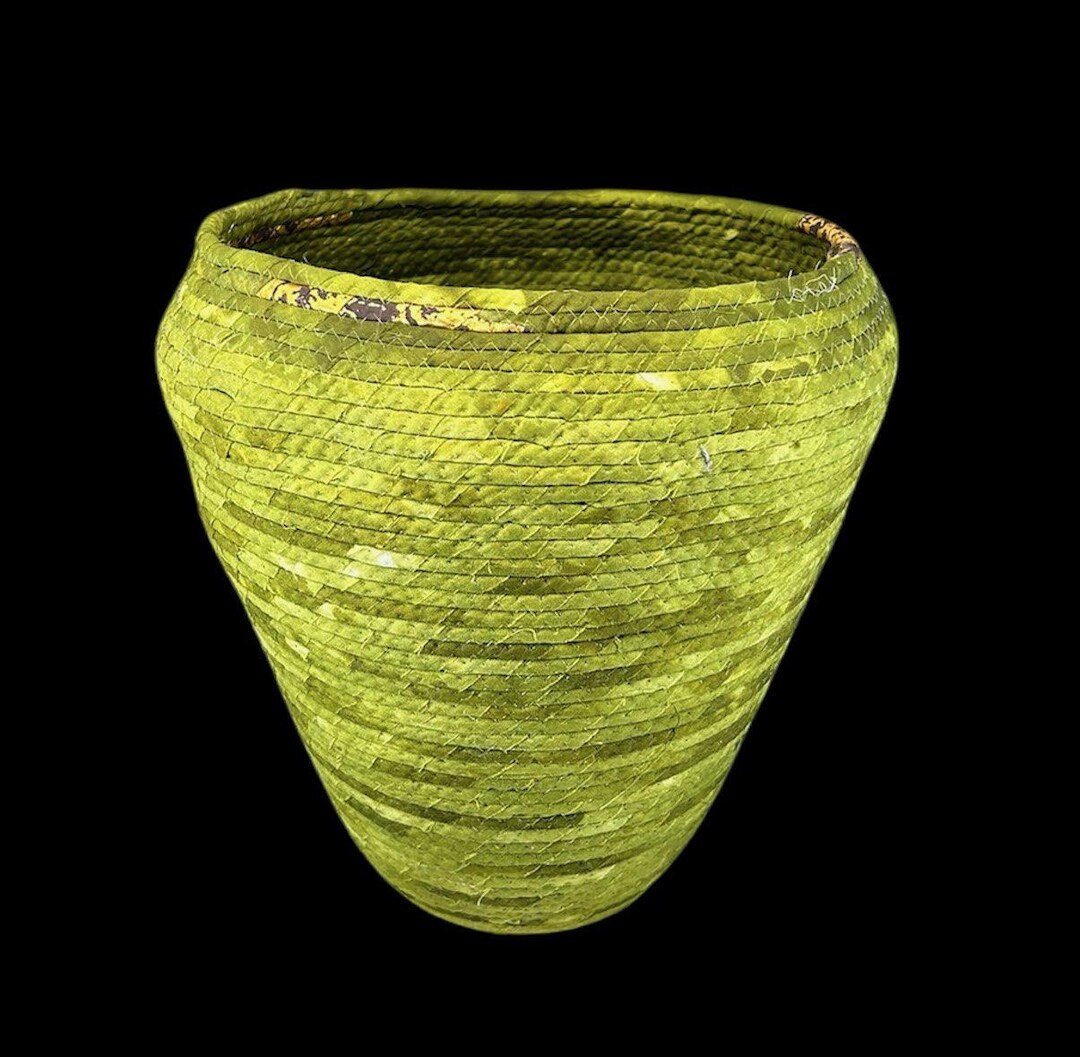 25-07 COILED FIBER BASKET - Etsy