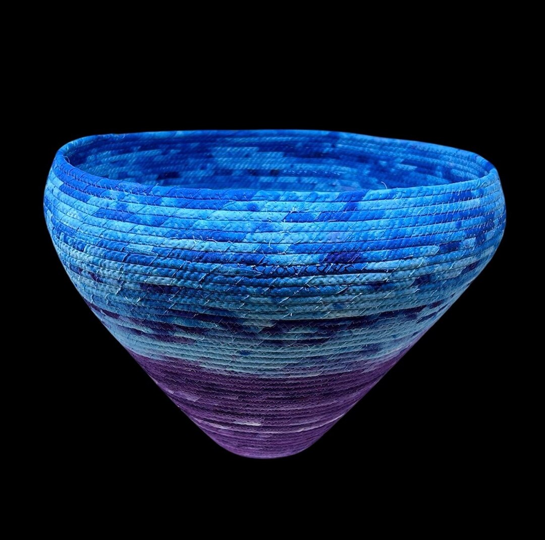 25-03 COILED FIBER BASKET - Etsy