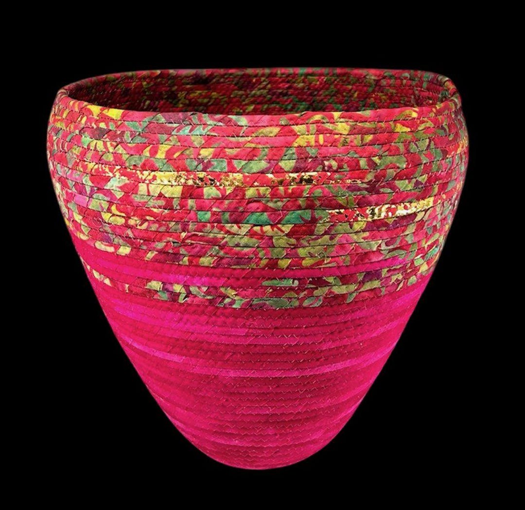25-25 COILED FIBER BASKET - Etsy