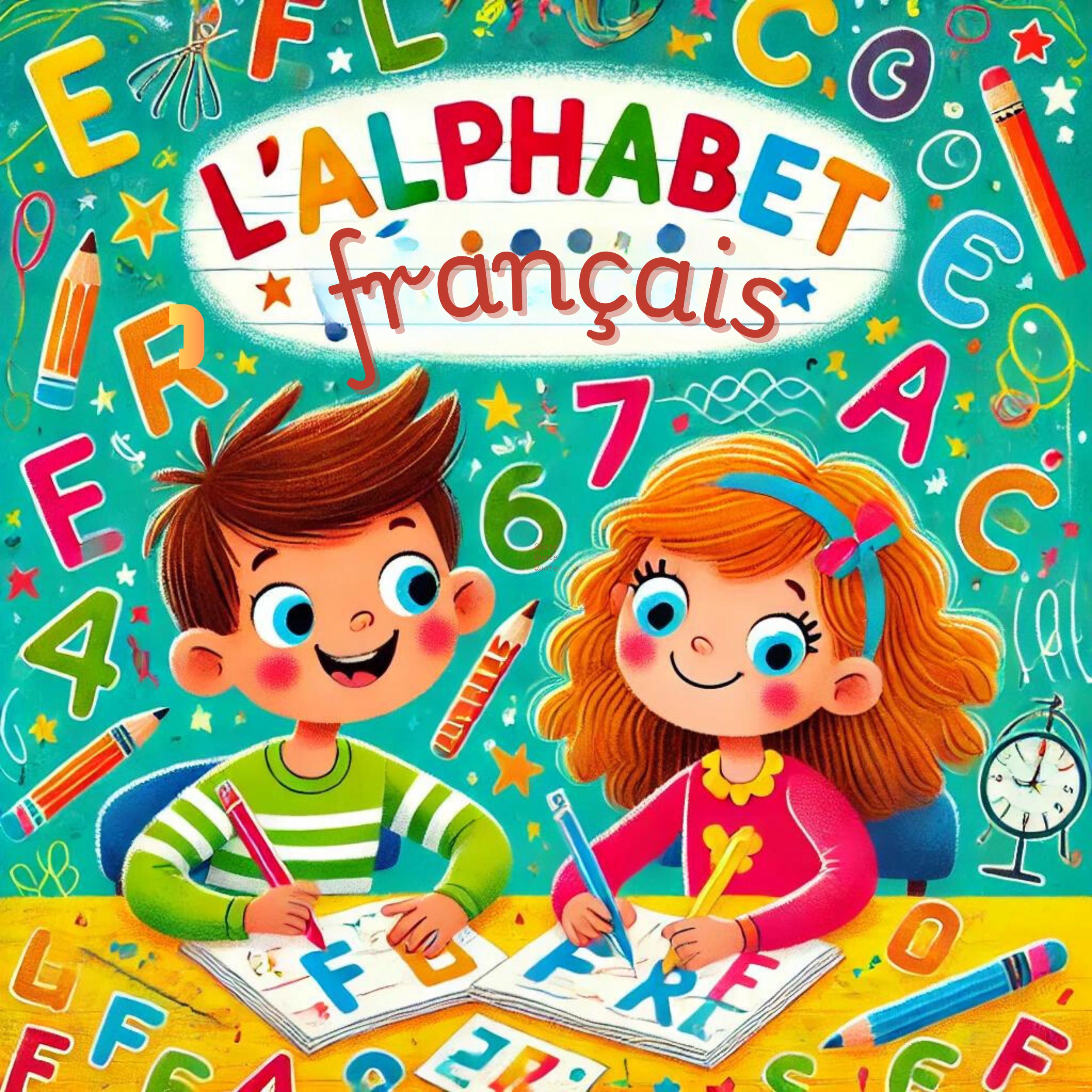 French Worksheets for Kids A-Z 14pages Printable French Alphabet ...