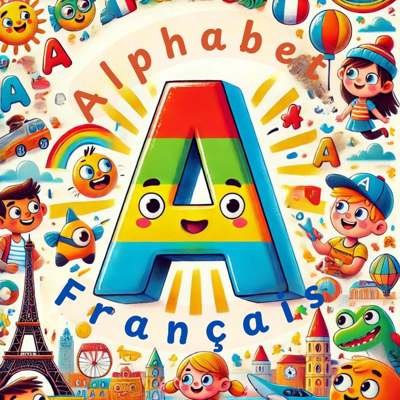 French Worksheets A-Z Without Guidelines Maîtrisez L'alphabet Français ...