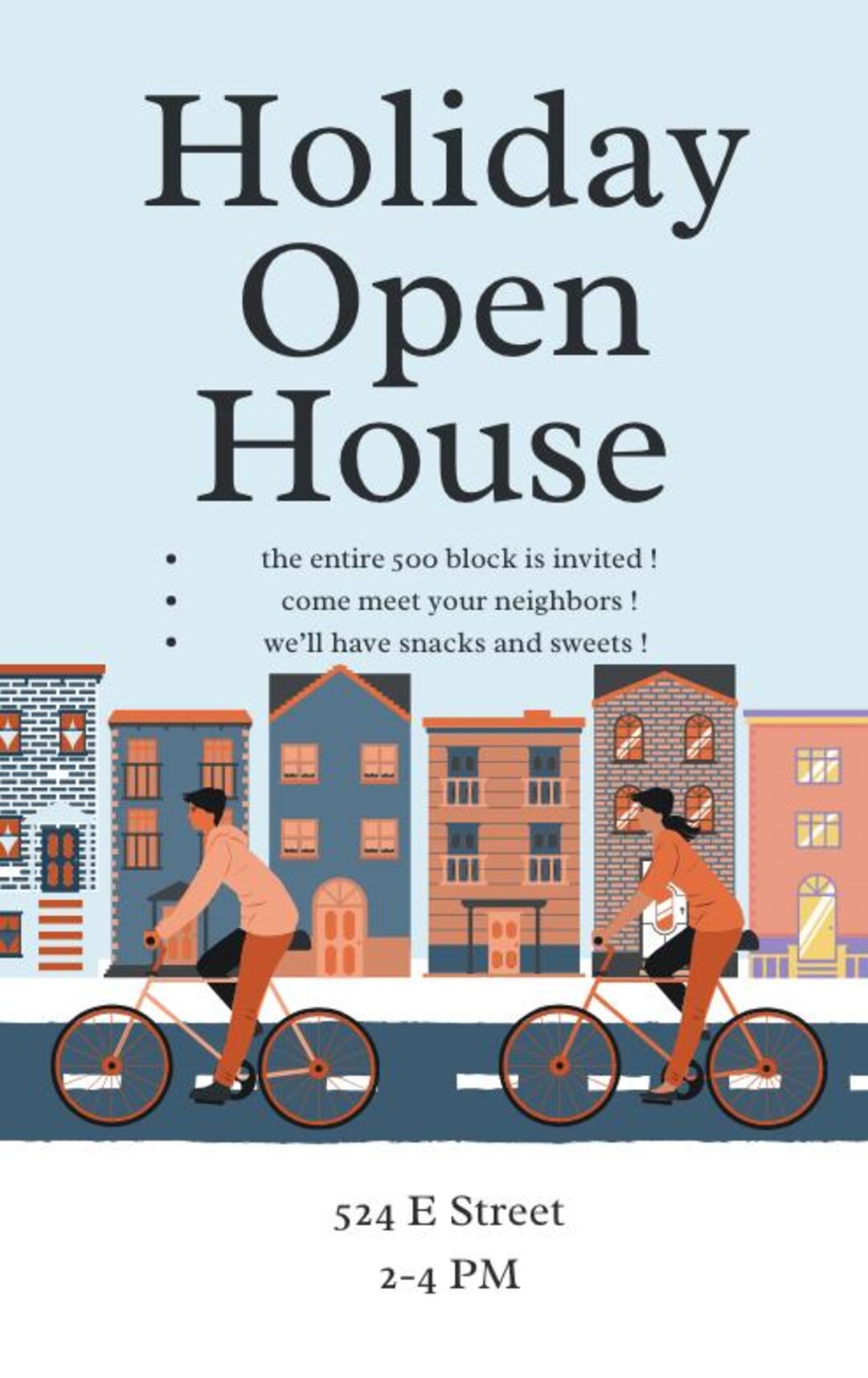 Open House Invite ~ Editable Digital Template - Etsy