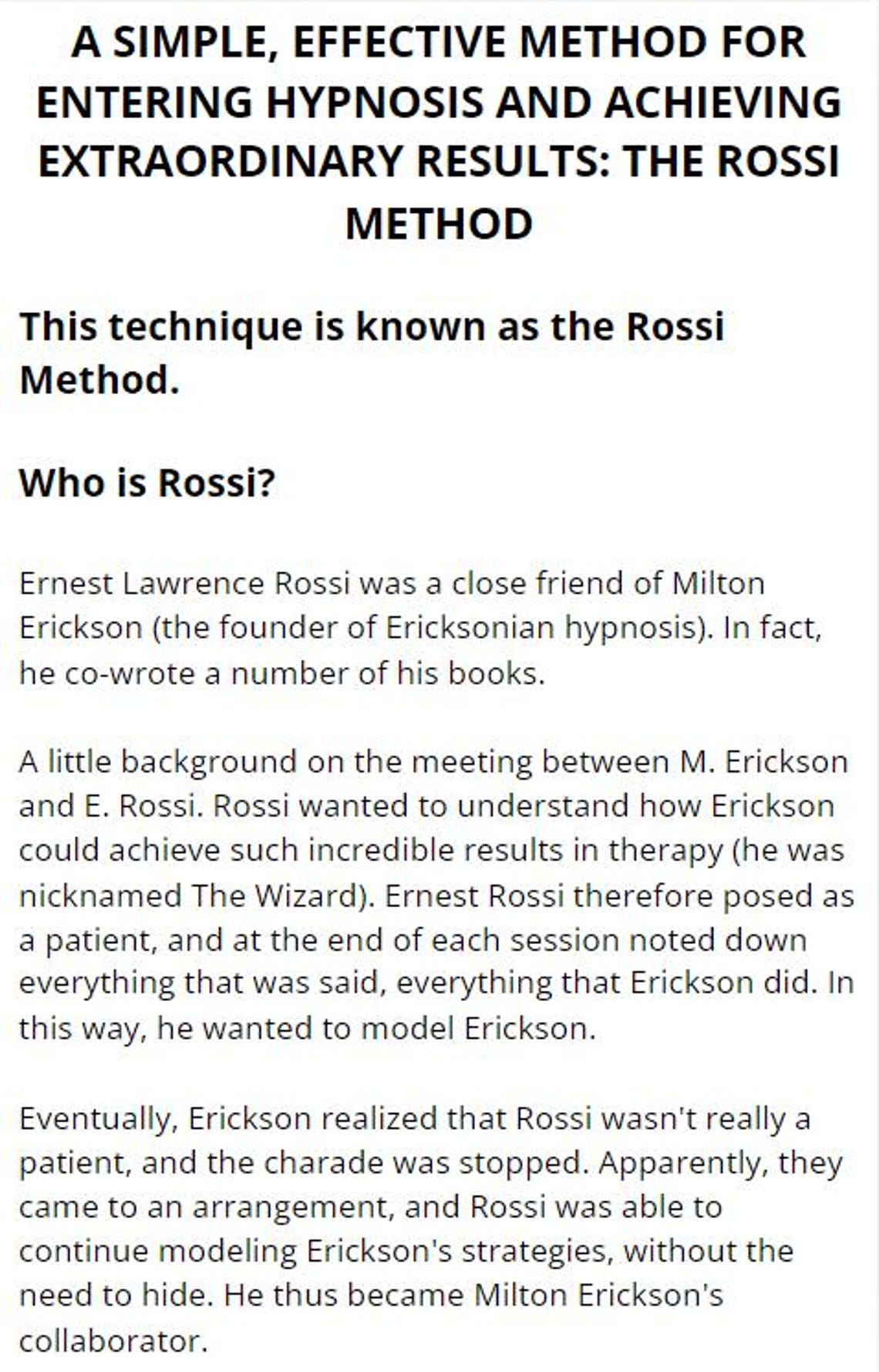 Self-hypnosis for Beginners, Beginner's Guide to Self-hypnosis, Hypnosis Techniques, Mindfulness ...