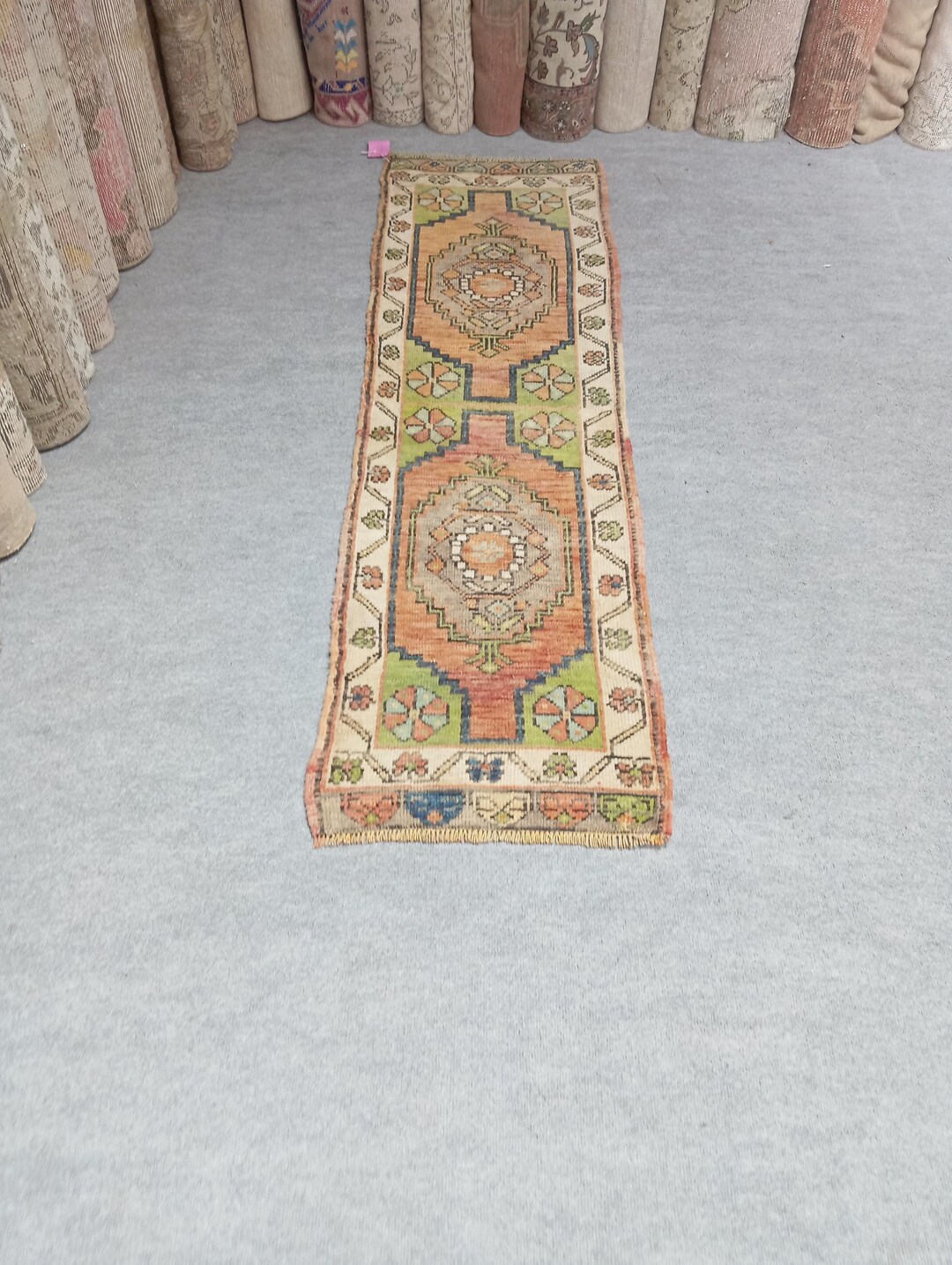 Runner 2x6 Rug,2x6 Vintage Rug,vintage Small Runner,turkish Runner 2x6 ...