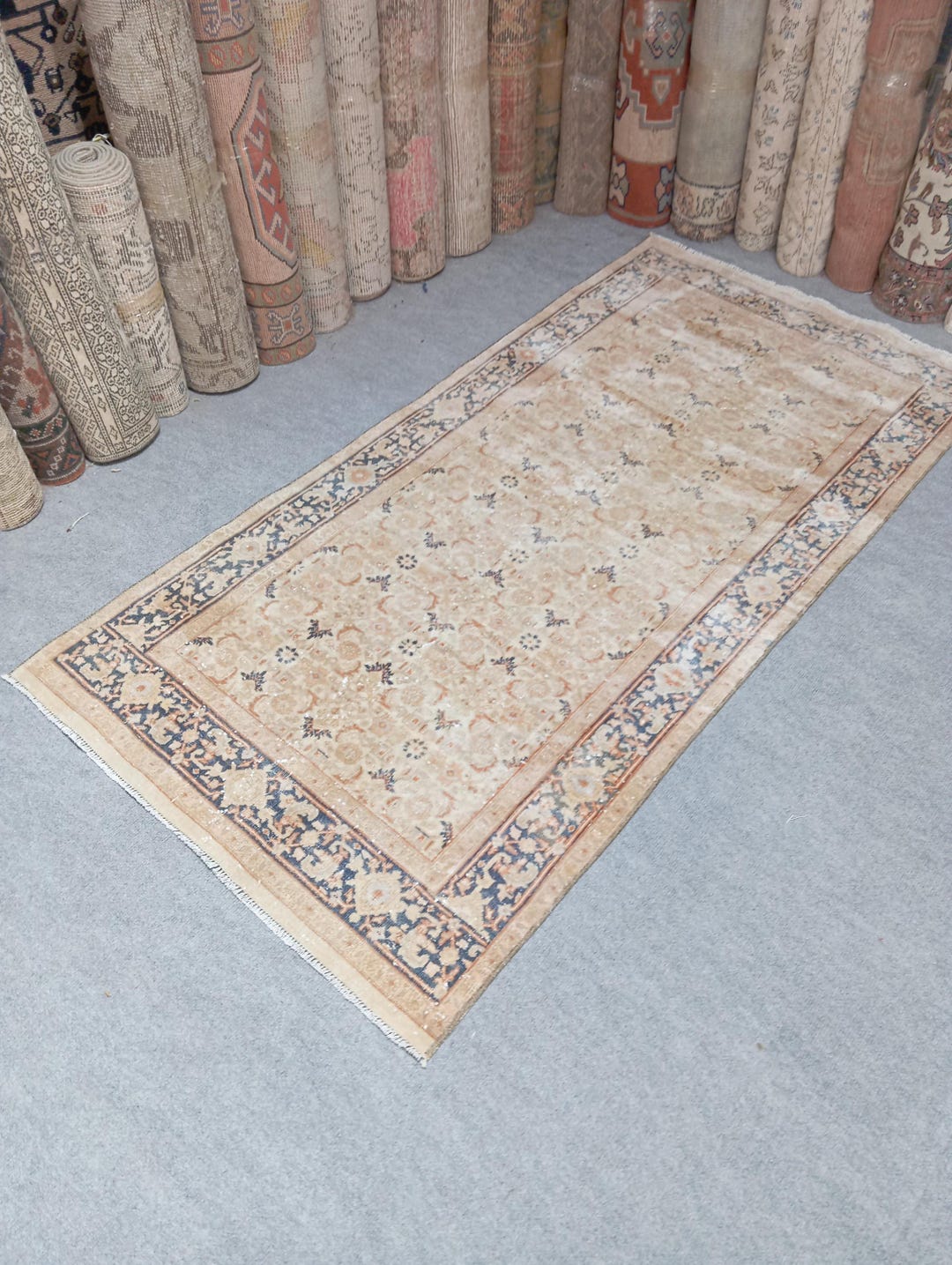 2.11x5.9 Feet, 3x6 Rug, 3x6 Vintage Rug, Runner 3x6 Rug, Colored Rug ...