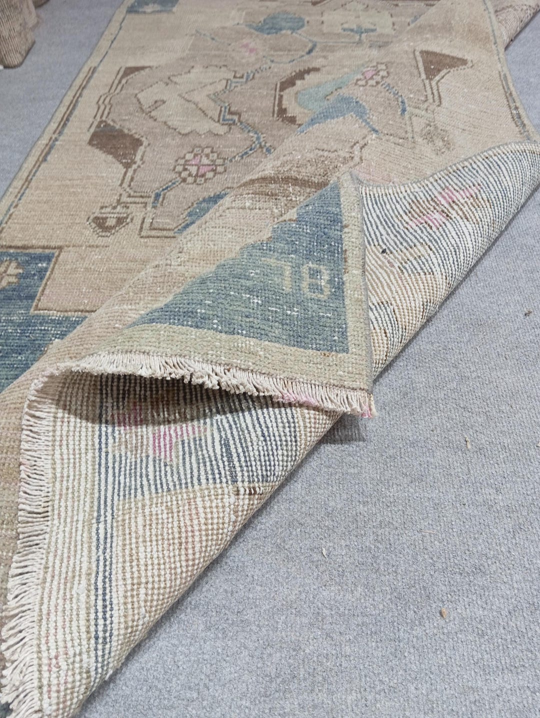 4x7 Rug,4x7 Vintage Rug,rugged Area Rug,nursery Rug,turkish Anatolian ...