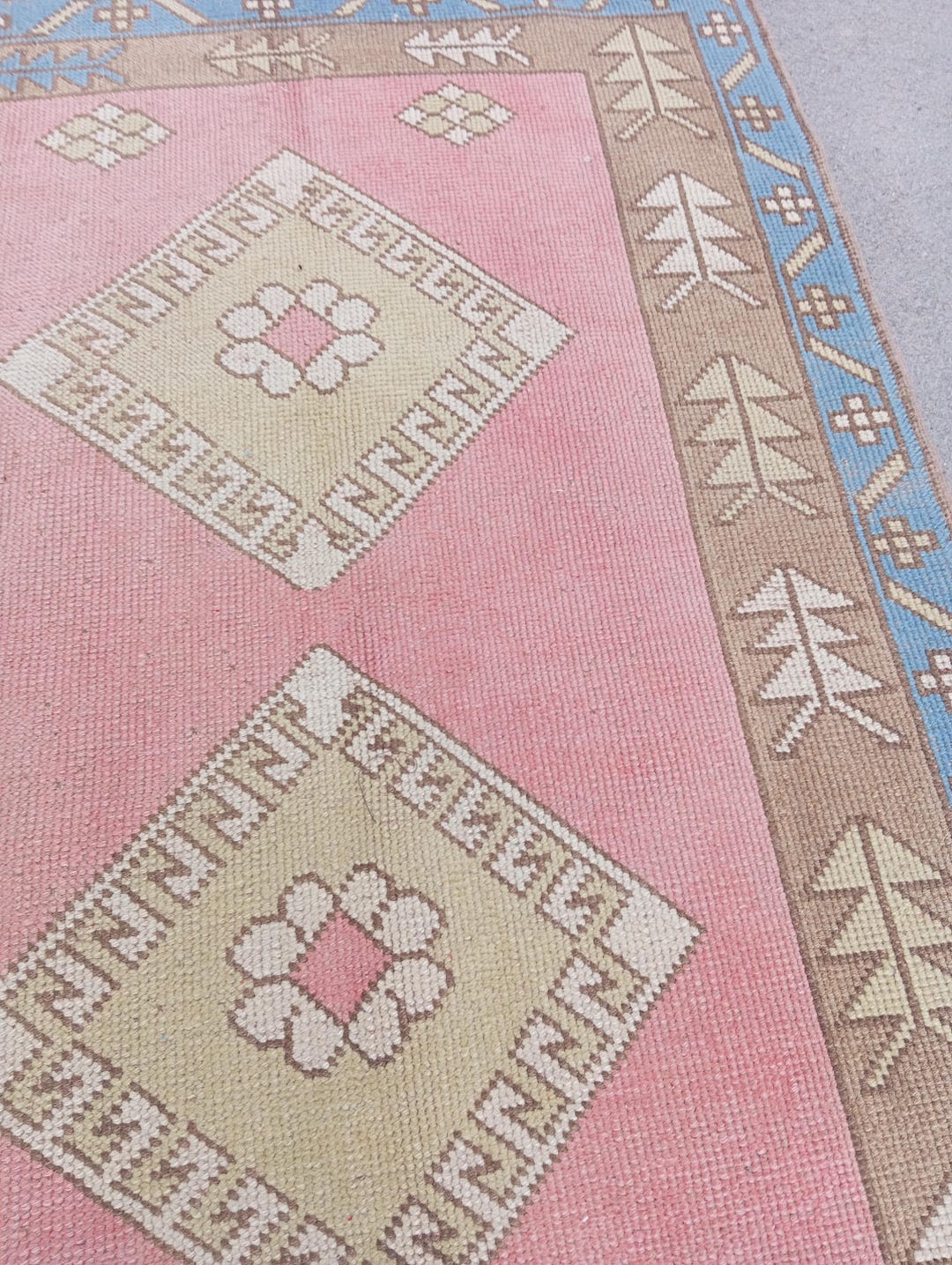 3x5 Vintage Rug,area Rug,rugged Area Rug,coloring Rug,home Decore Rug ...