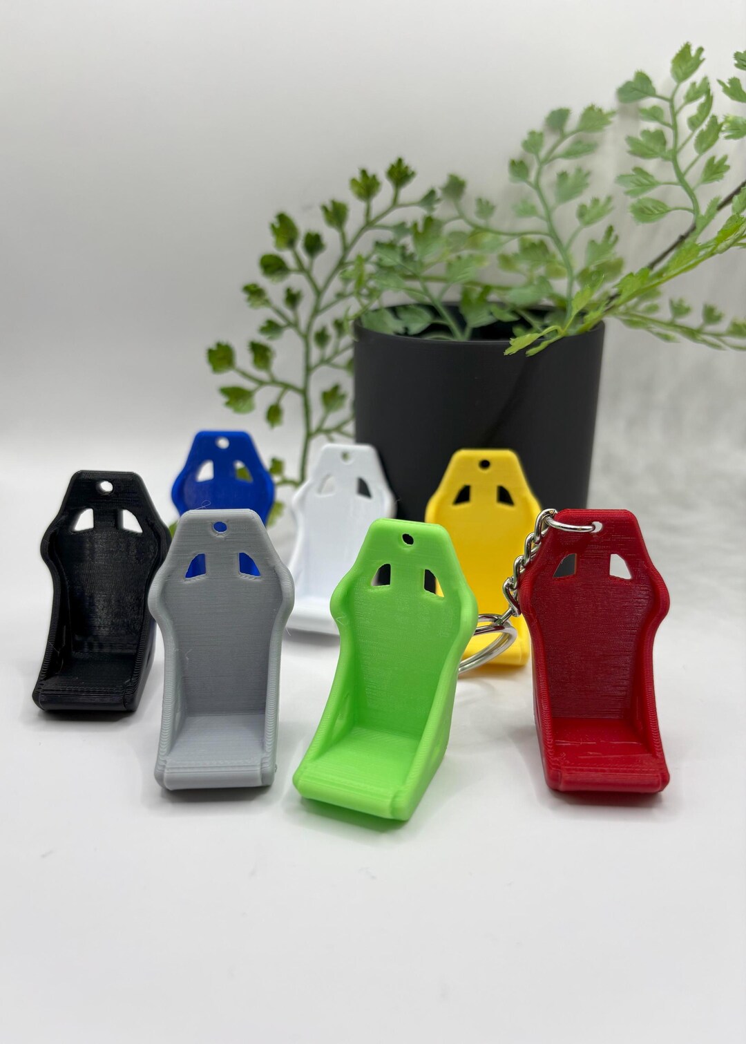 Car Bucket Seat Keychain – 7 Colors Available – Sporty and Original ...