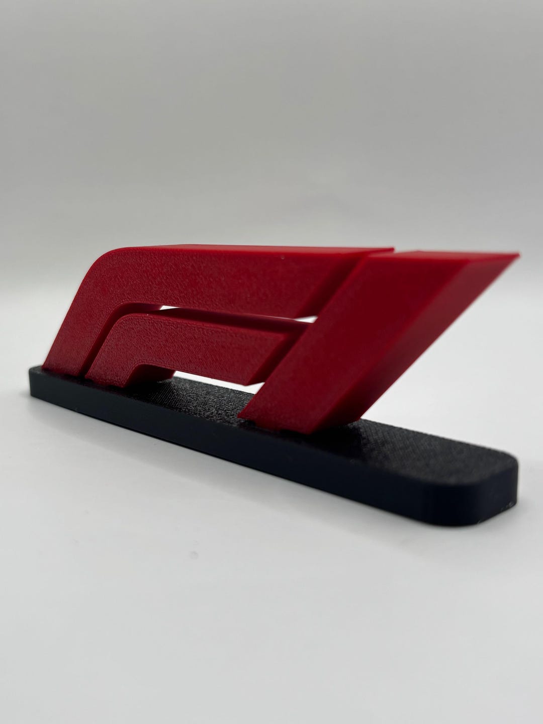 Formula 1 3D Logo – Black and Red Motorsport Decoration, 3 Sizes to ...