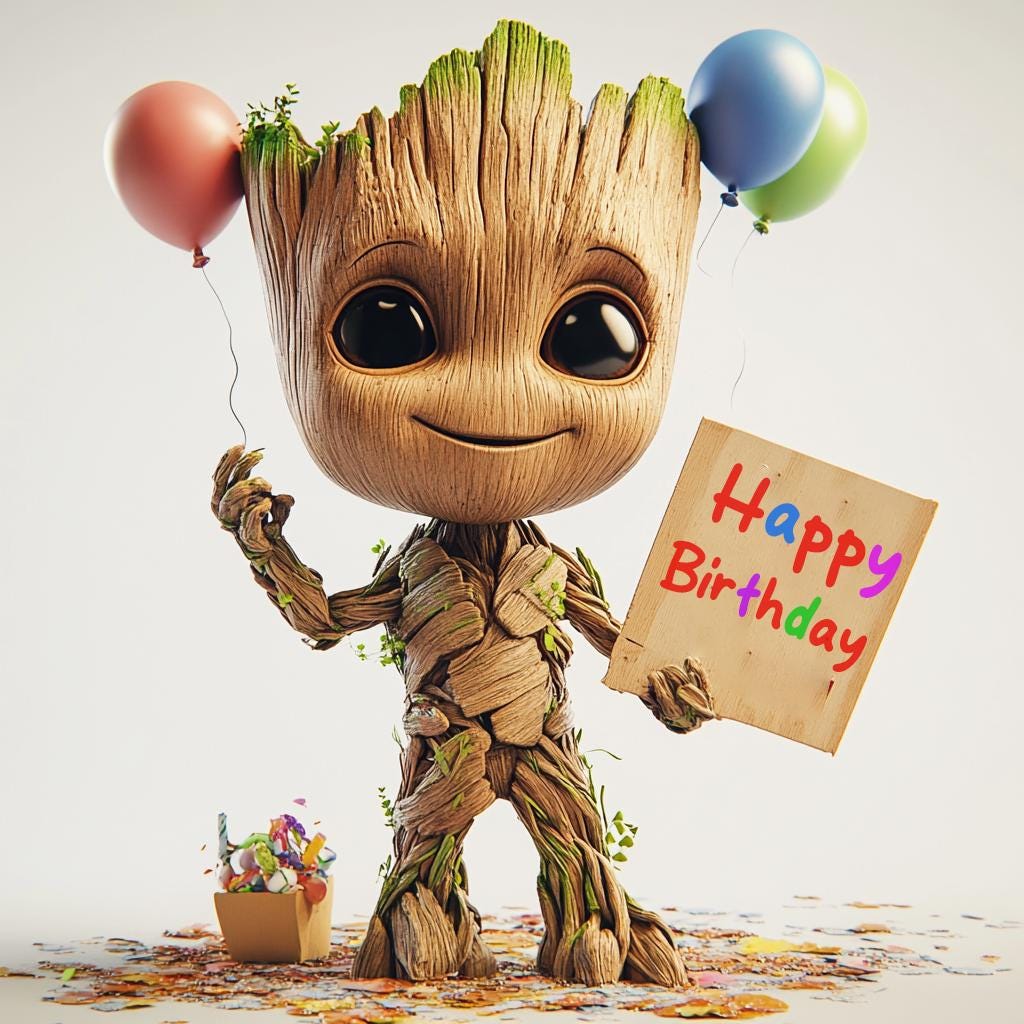 5 PNG cumpleaños Groot, Iam Groot PNG, bebé Groot, Groot Clipart ...
