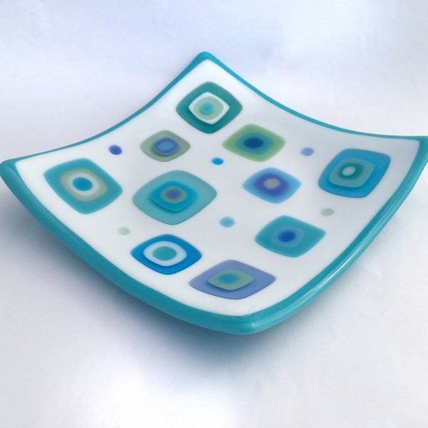 Fused Glass Plate - Etsy Fused Glass Plate - Etsy