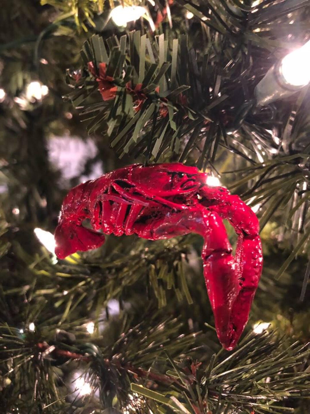 Life Size Realistic Crawfish Ornament Seafood Boil Party Deco ...