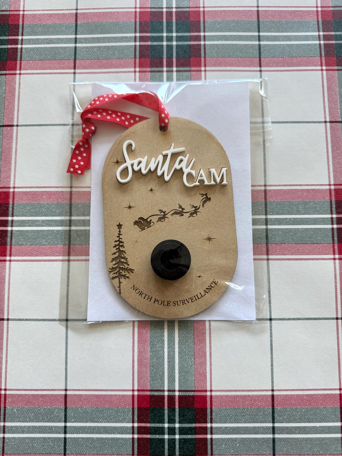 Santa Cam, Holiday, Christmas, Ornament, Gift, Child, Children - Etsy