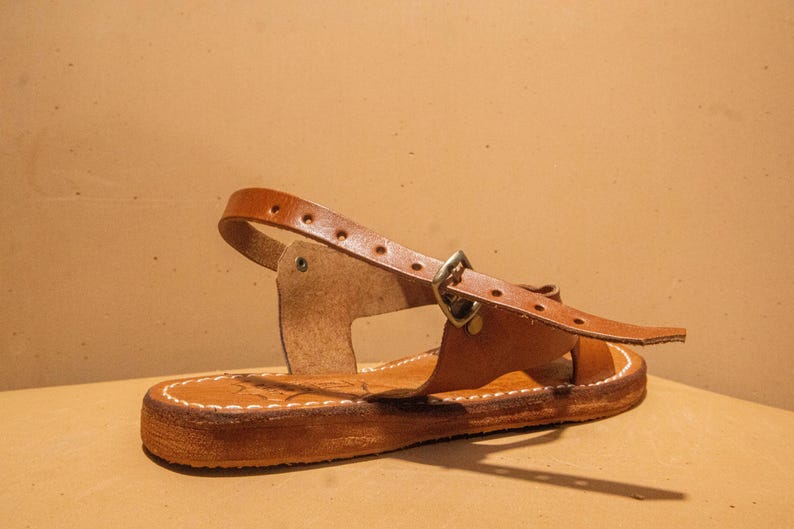 Handmade Moroccan Leather Sandals Women – Cross Strap Fisherman Style ...