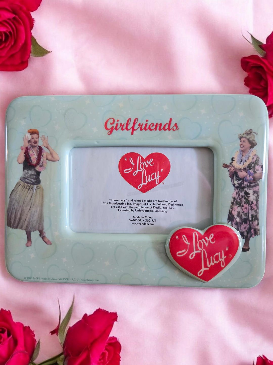 2003 I Love Lucy Picture Frame - Etsy
