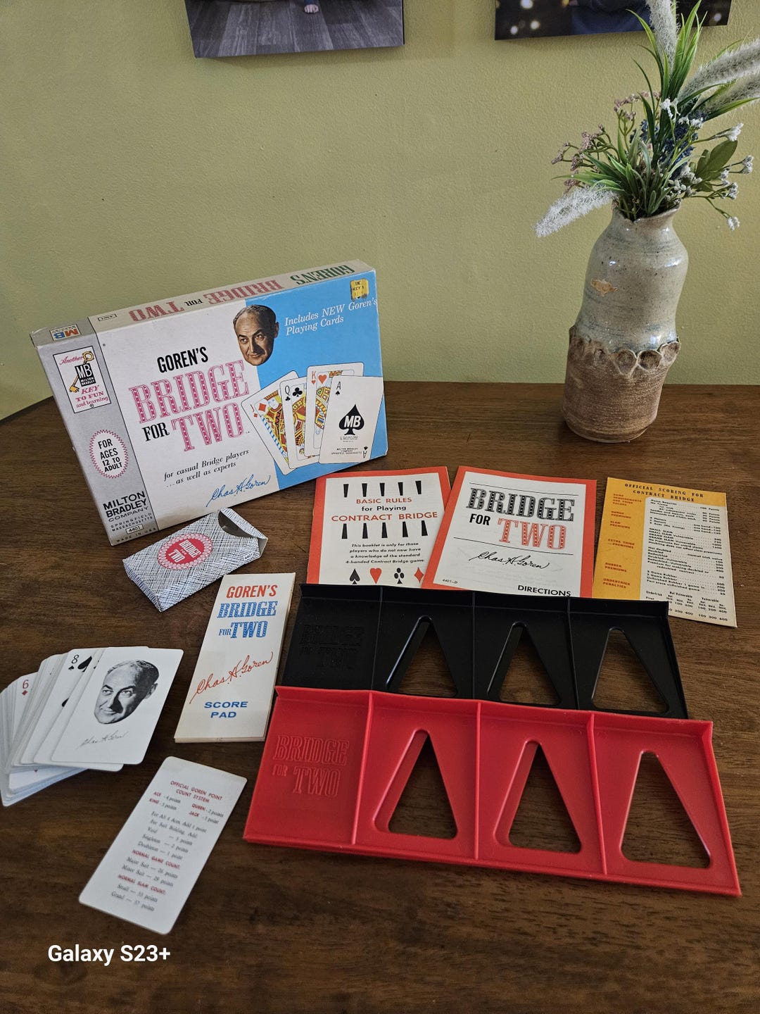 1964 Edition of "goren's Bridge for Two" by Milton Bradley. - Etsy