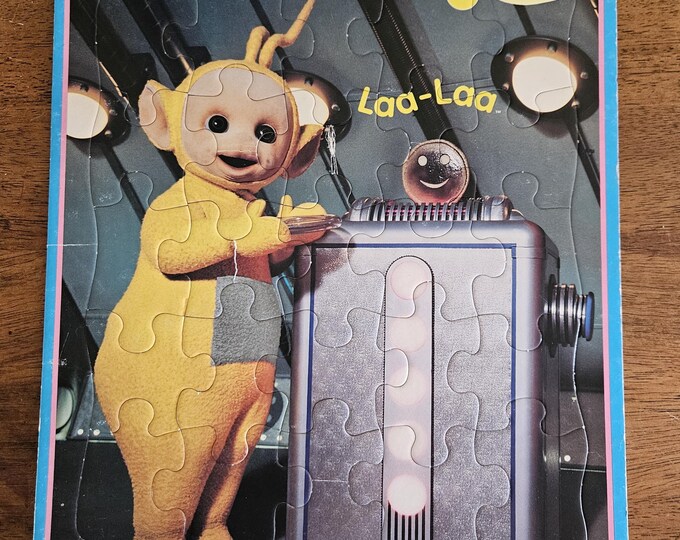 Teletubbies Puzzle Featuring Laa-laa and the Tubby Toast Machine - Etsy