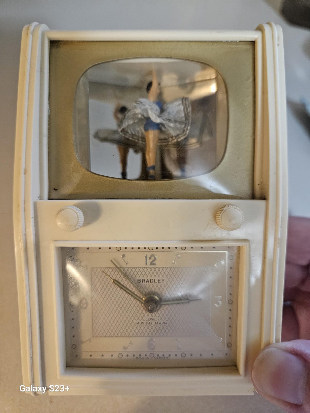 1950's Tv Style Bradley Ballerina Music Box, Alarm Clock. ***IN WORKING ...