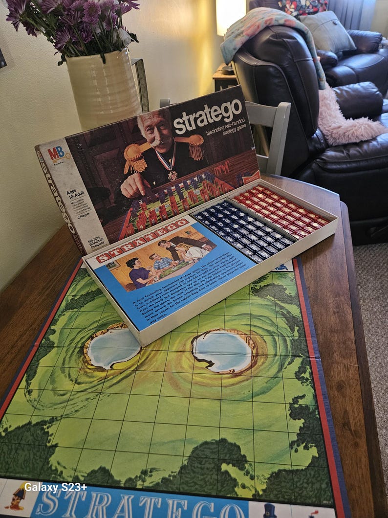 1975 Stratego Board Game Complete Set - Etsy