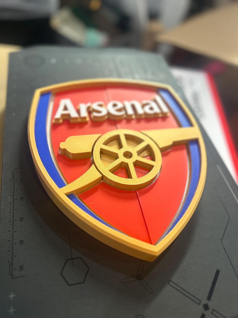 Arsenal Soccer Team Logo - Etsy