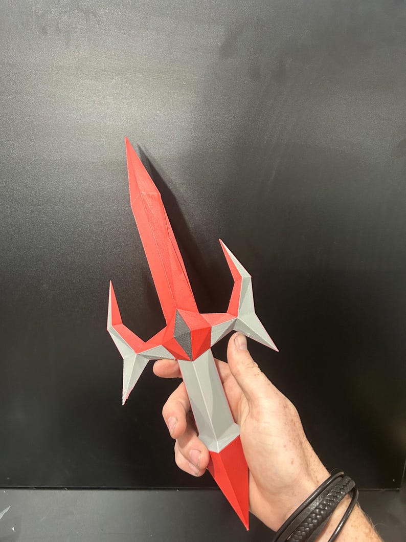 OSRS Runescape Dragon Defender Dagger Cosplay Prop Life Size - Etsy