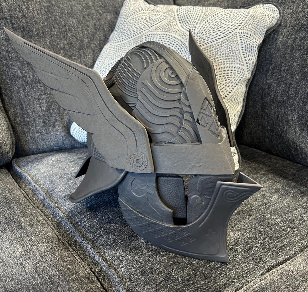 Elden Ring Nightreign Wylder Helmet Life Size Cosplay UNPAINTED BLACK ...