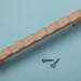 Wavy Wooden Furniture Handle Modern Drawer Pulls for Cabinets and Doors ...