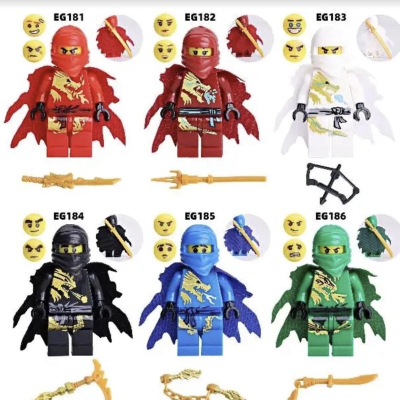 Ninjago Costume - Etsy