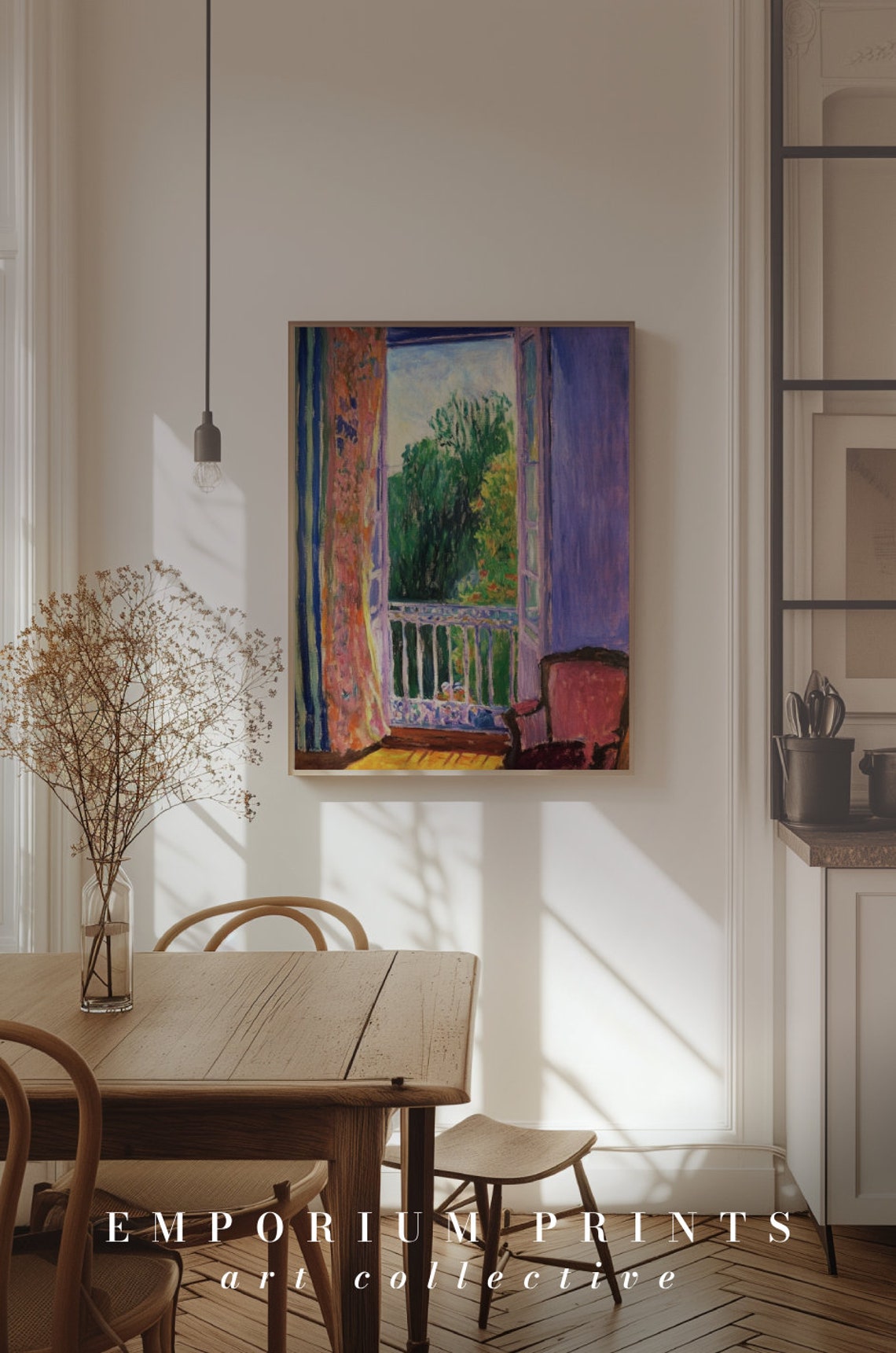 Open Window | Post-impressionist Art Print | Modern Landscape Painting ...