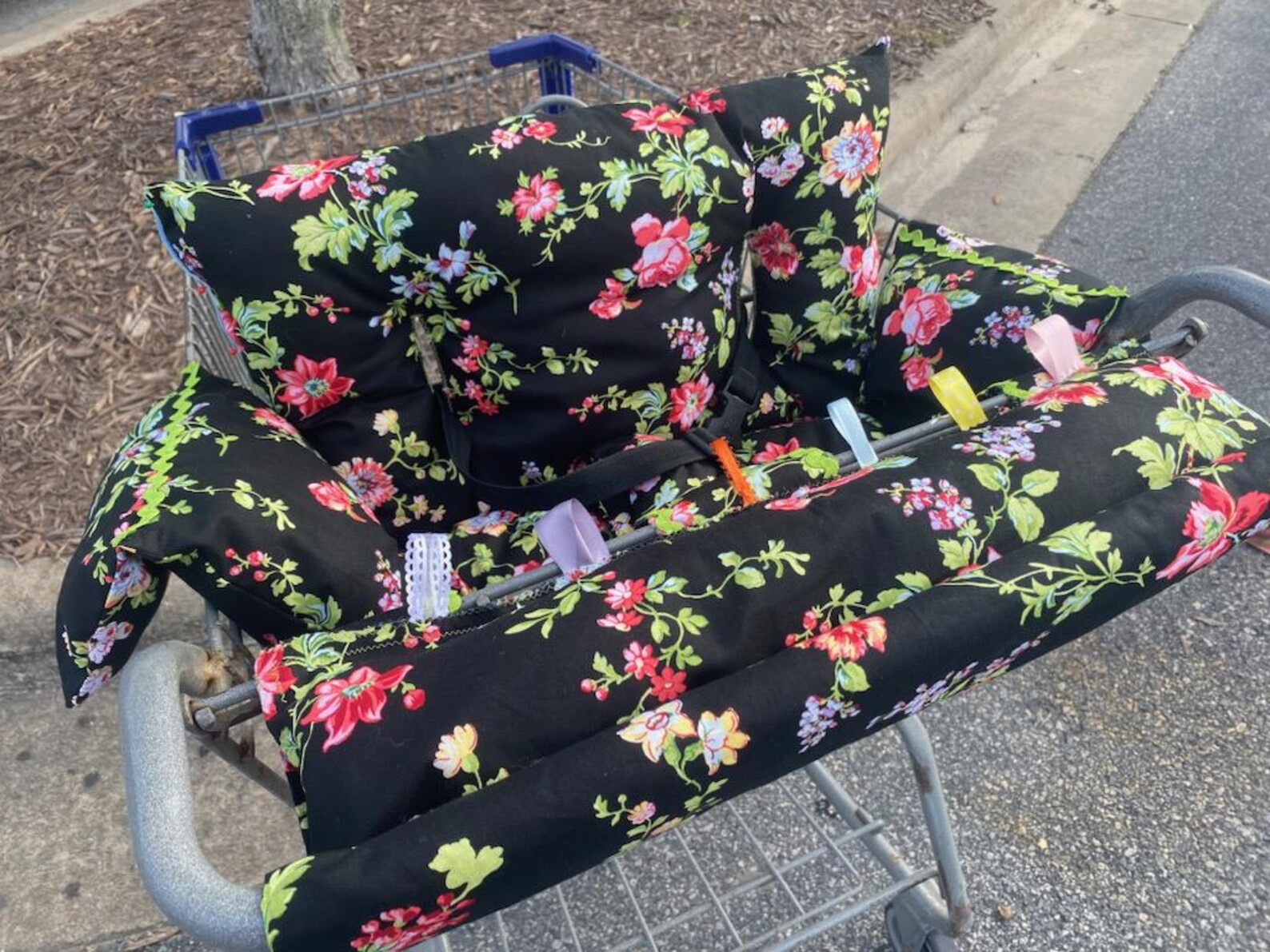 Peter Rabbit Custom Made Baby Buggy Bumper Shopping Cart Seat Cover ...