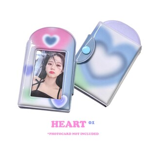 Y2K Photocard Binder - Kpop Card Collect Book, Instax Photo Holder Mini ...