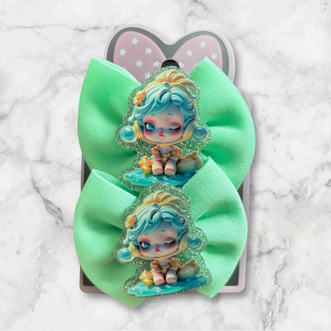 Puff Fabric Bow - Etsy