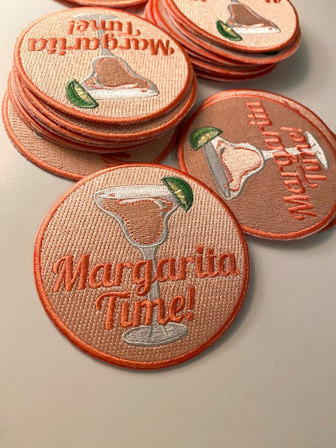 Margarita Time! Embroidered Patches - Etsy
