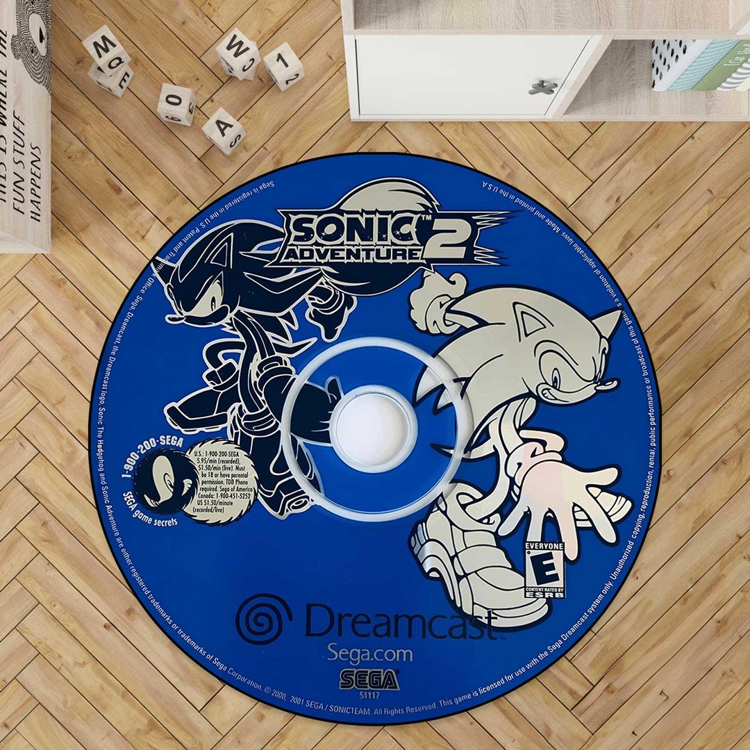 Sonic, Sonic Rug, Sonic Adventure 2 Rug, Sonic Chao, Sonic Adventure 2 ...