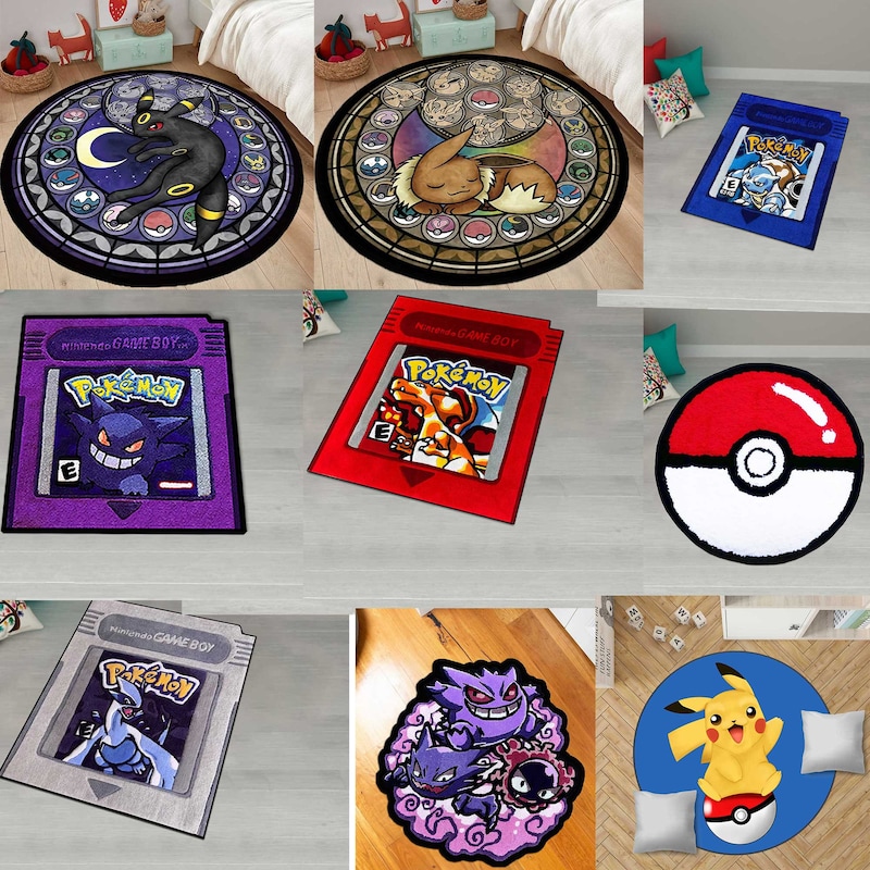 Pokemon rug - Etsy