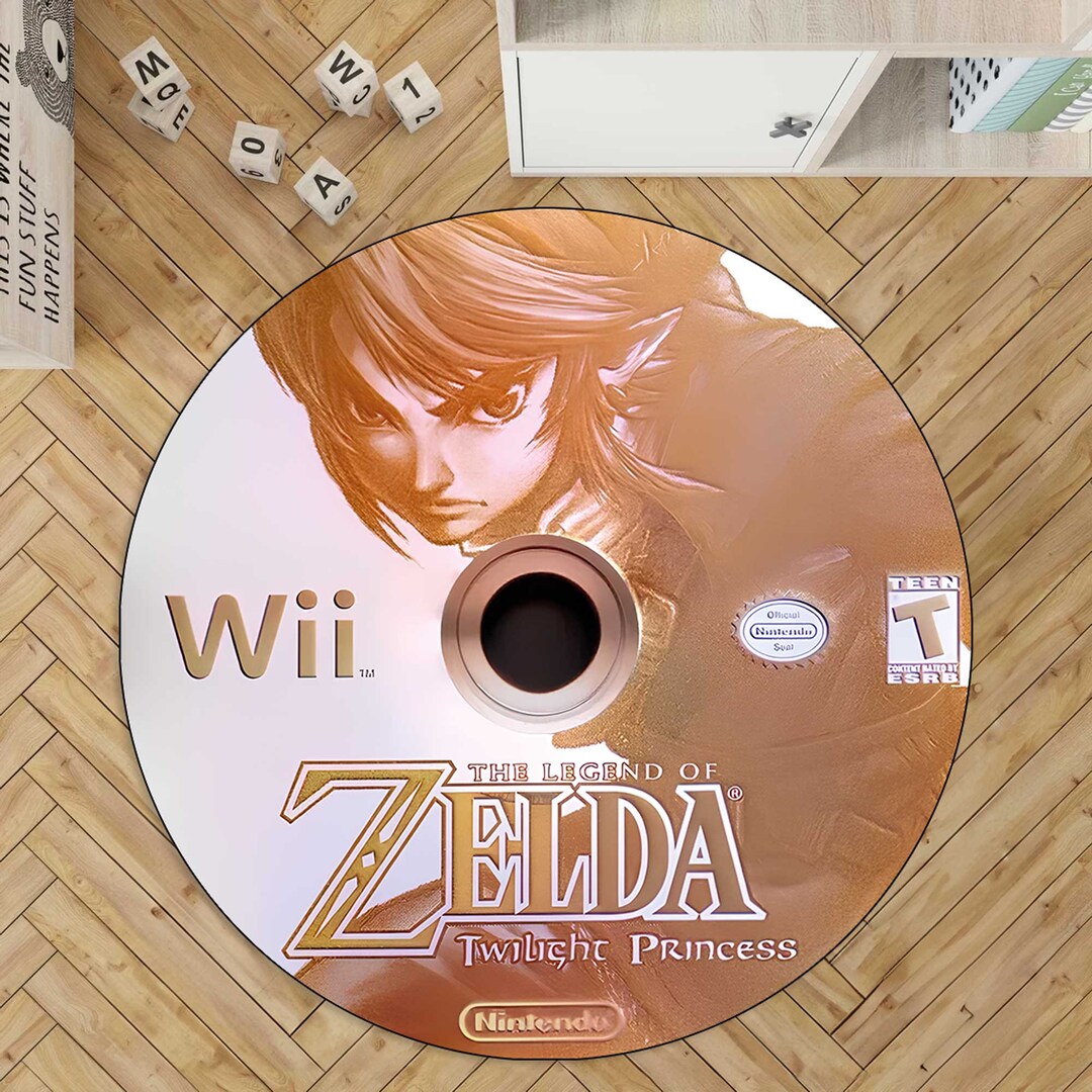 Legend of Zelda Game Symbol Round Rug,cool Gamer Mat,gaming Decor ...