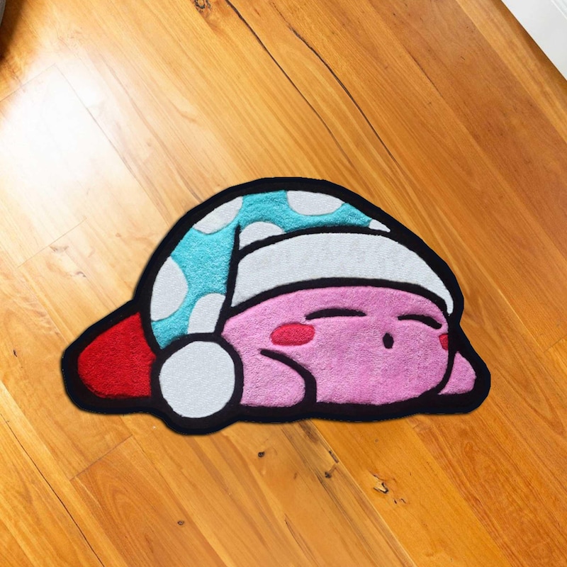 Cute Pink Tufted Rug - Etsy