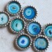 Agate, Geode Rock Bottlecap Magnets- You Choose Your Color- Agate ...