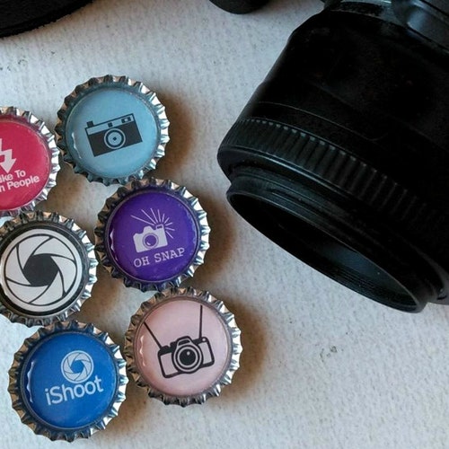 Photography Magnets Camera Magnets Gift for Photographer - Etsy