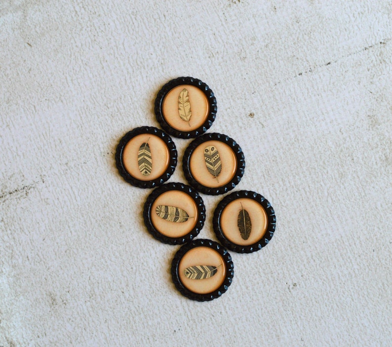 Feather Magnets Magnet Gift Feather Decor Kitchen Magnets - Etsy