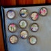 Book Page Bottlecap Magnets Book Gift Floral Book Page Decor Library ...