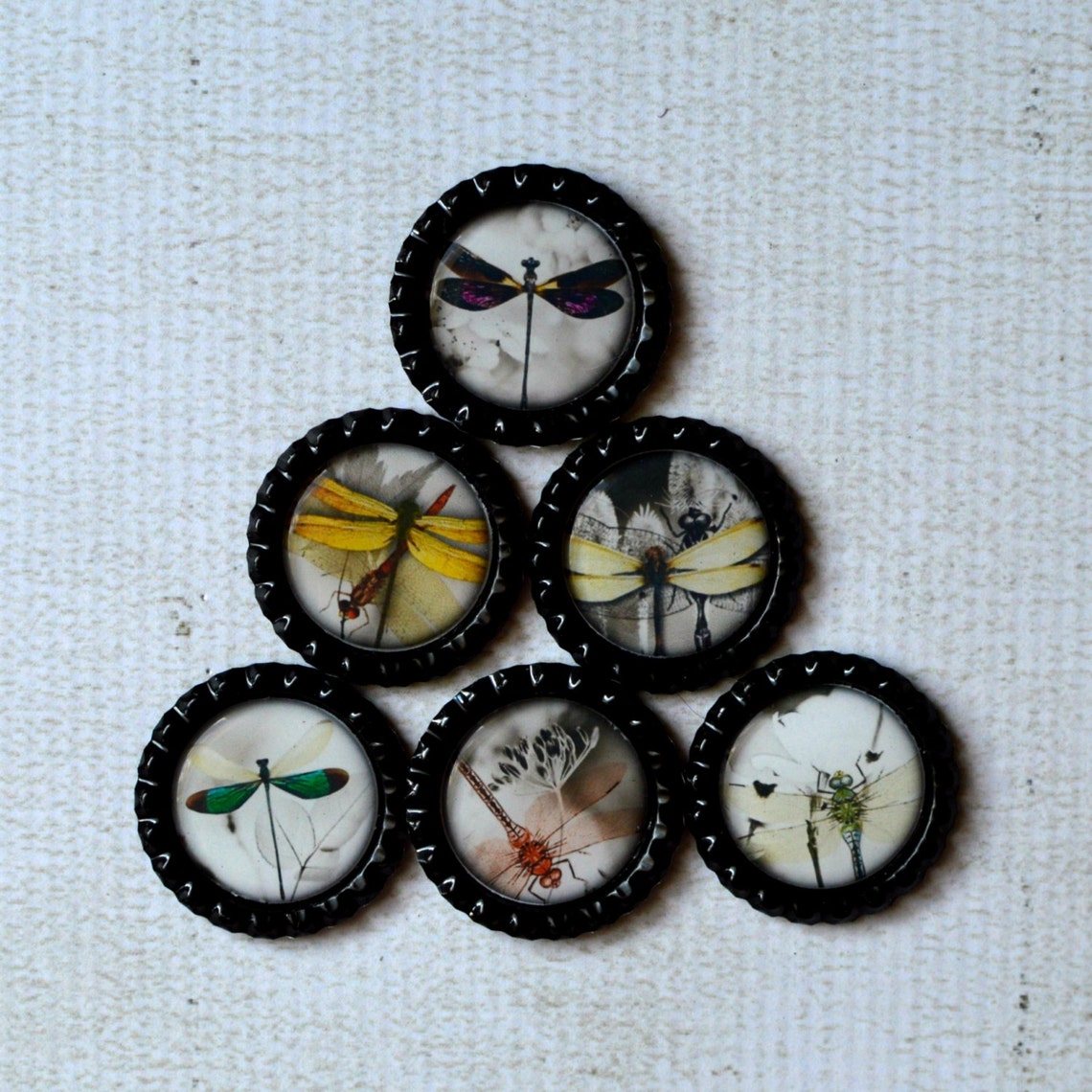 Dragonfly Magnets Dragonfly Home Decor Kitchen Magnets | Etsy